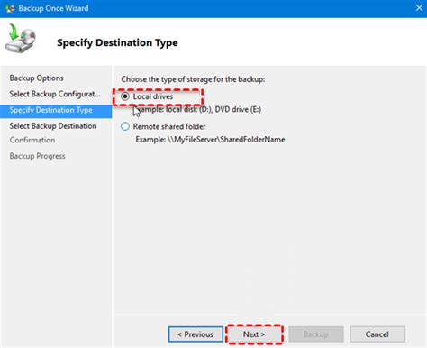 Native Backup Solution To Backup Windows Server 2016