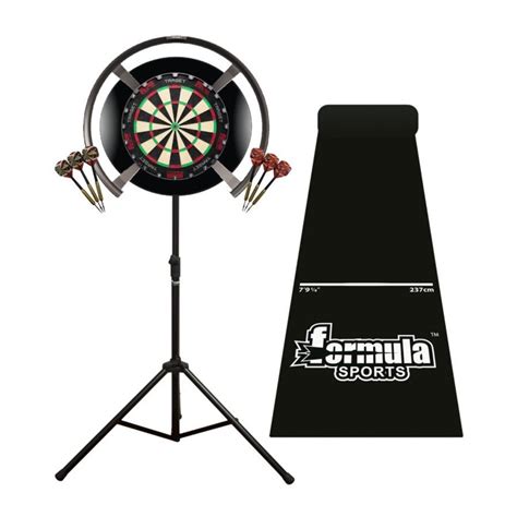 Target Darts Omni Tor Dart Board Black Surround Dart Mat Stand