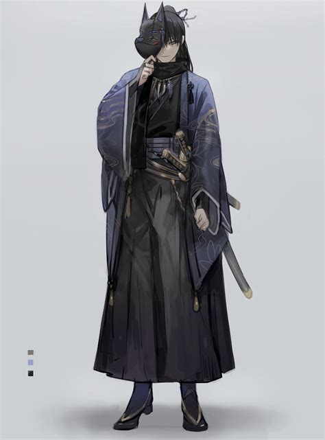 Safebooru 1boy Alternate Costume Black Clover Black Hair Blue Eyes