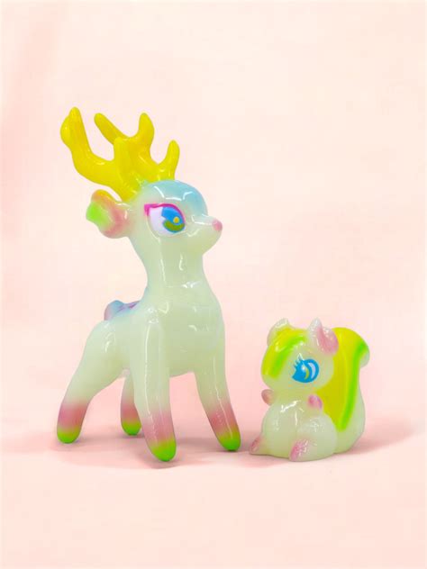 Forest Friends Deer And Squirrel Candy Version By Genkosha Myplasticheart