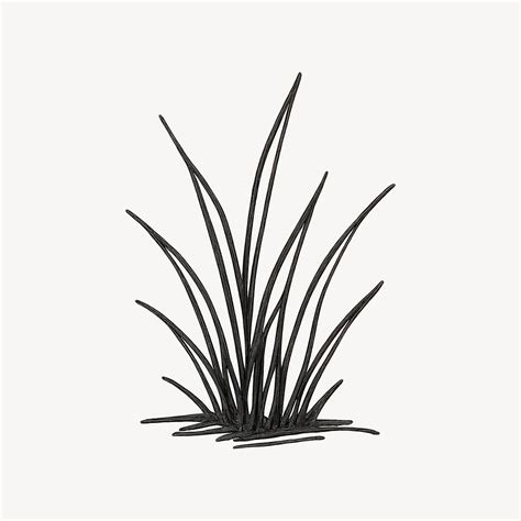 Minimalist Grass Silhouette Illustration Free Photo Illustration