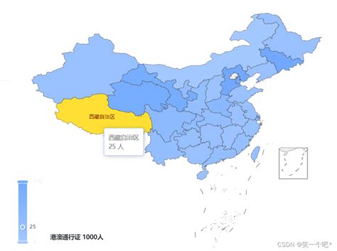 记使用echarts绘制地图根据数据修改每个省份深浅颜色 echarts地图给每个省加颜色 csdn博客