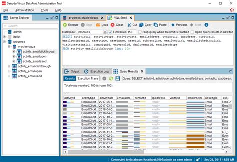 Connect To Oracle Eloqua Mongodb Postgres And Others From Denodo Vdp