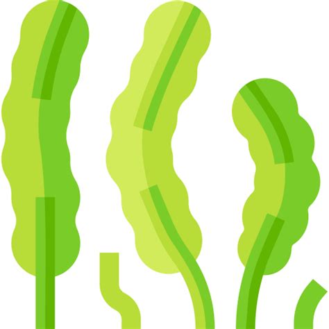 Algae Basic Straight Flat Icon Algae Basic Straight Flat Icon