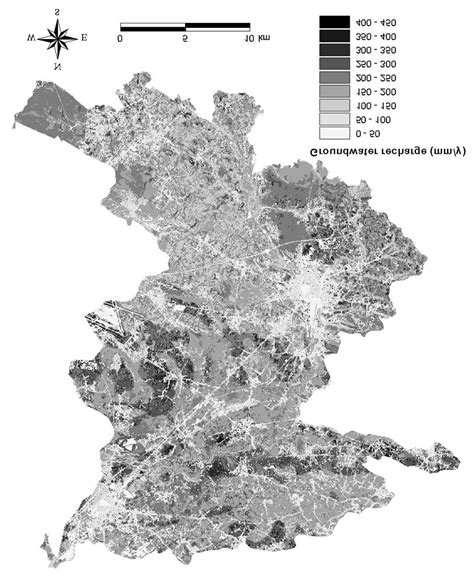 Simulated Groundwater Recharge With The Wetspass Model For The Dijle
