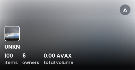 Unkn Collection Opensea