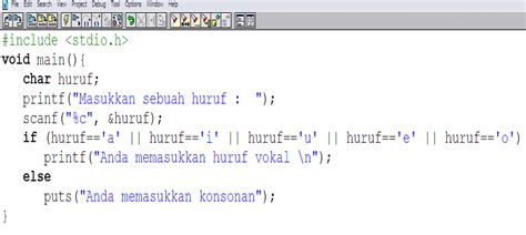 PROGRAM PERCABANGAN IF DAN CONTOH PROGRAM