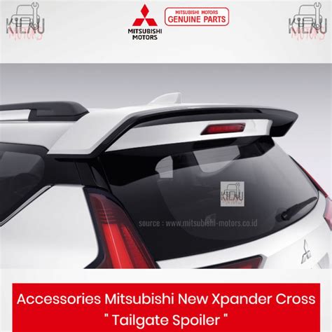 Jual Tailgate Spoiler Aksesoris Mitsubishi New Xpander Cross Shopee