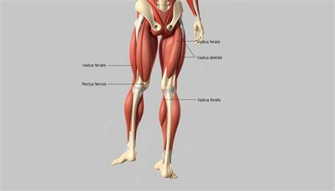 Muscle Diagram Rectus Femoris Rf And Vastus Lateralis Anatomy