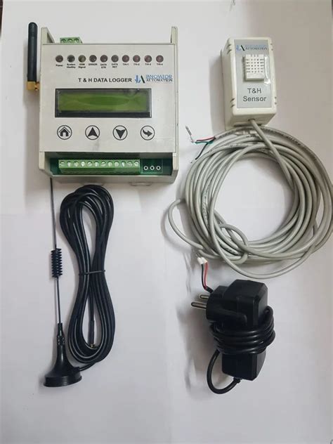 Server Room Wifi Based Temperature And Humidity Data Logger For Cold Storages Csv At Rs 11500