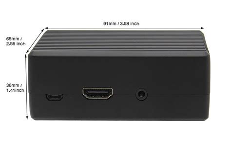 Geekworm Raspberry Pi B B Case Pi B B Aluminum Alloy Passive Cooling Case Housing For