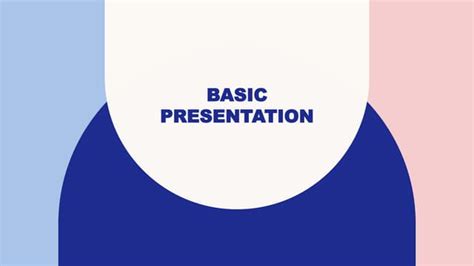 Basic Presentation Template For Everyonepdf
