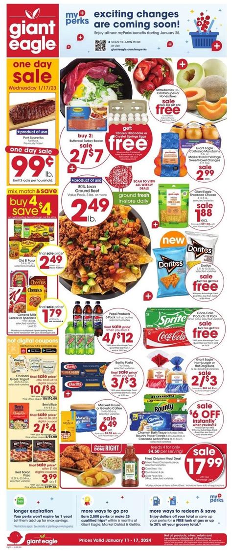 Giant Eagle Weekly Ad Jan 11 17 2024 Weeklyads2