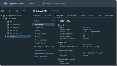 Vmware Vsphere 7 And Network Io Control Configuration Nioc 4sysops