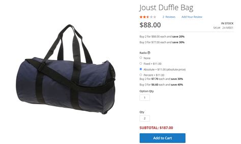 Magento 2 Custom Option Absolute Price And Quantity Advanced Extension