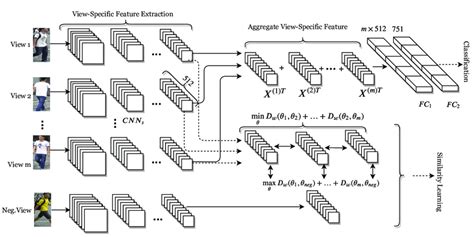 The Proposed Network Architecture A Multi View Cnn For Person