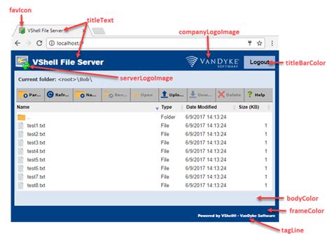Tips How To Customize The Vshell User Web Interface