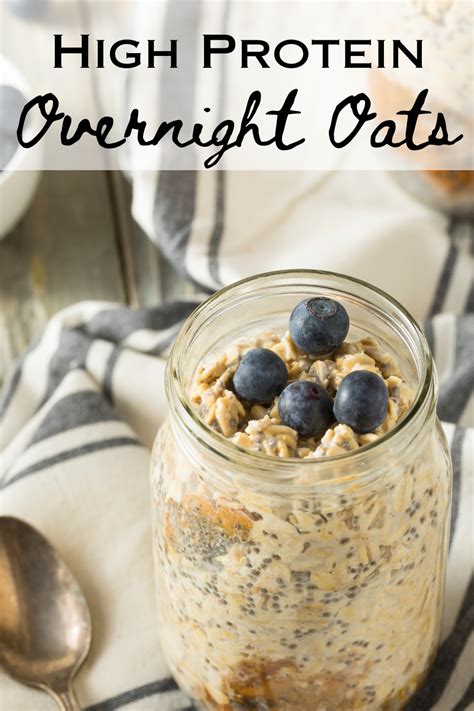 High Protein Overnight Oats The Best Recipe