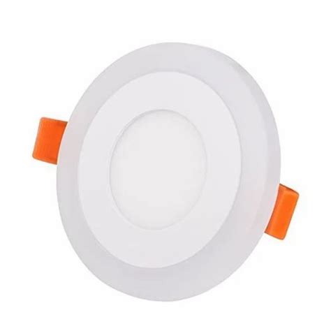 Aluminium Metal 3w Concealed Round Led Panel Light 3 W At ₹ 440 Piece