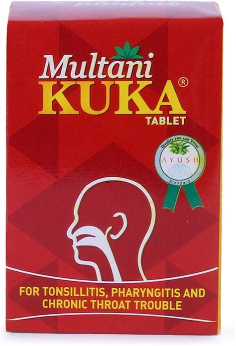 Beuniq Kuka Tablets Natural Relief For Tonsillitis And Chronic Throat Troubles Ayurvedic