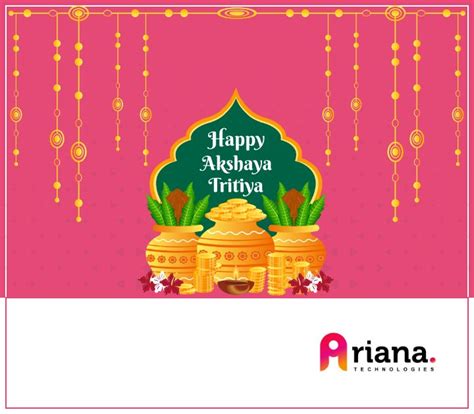 Iariana Technologies Pvt Ltd On Linkedin Akshayatritiya