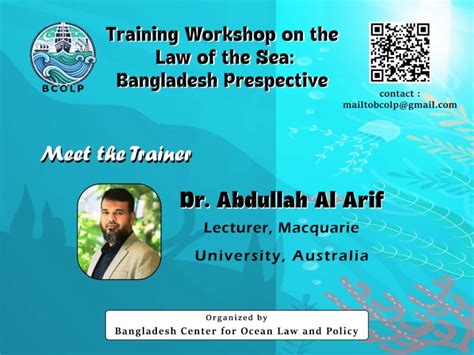 Meet Dr Abdullah Al Arif Currently A Lecturer At Macquarie Law School