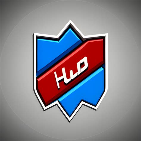 Huba Team Logo 3d Arthub Ai