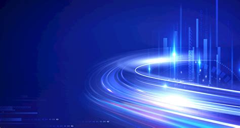 蓝色商务科技背景