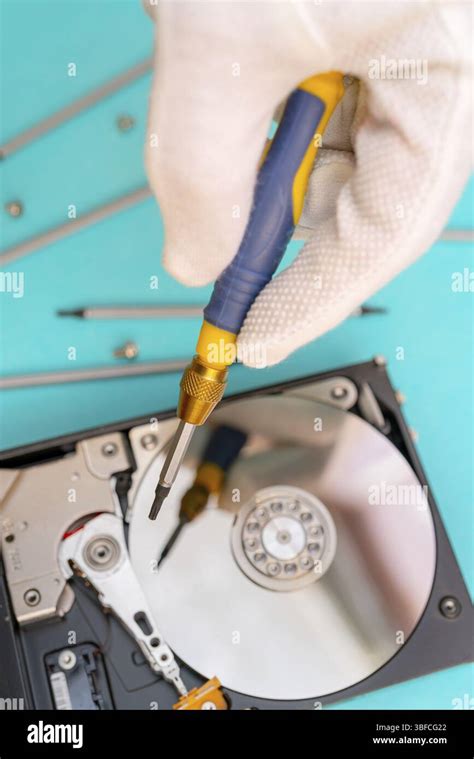 Set Of Screwdrivers For Repair Computer Repair Computer Hard Drive