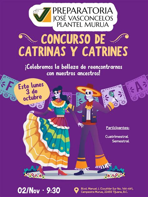 Preparatoria 🎉 ¡𝐂𝐨𝐧𝐜𝐮𝐫𝐬𝐨 𝐝𝐞 𝐂𝐚𝐭𝐫𝐢𝐧𝐞𝐬 𝐲 𝐂𝐚𝐭𝐫𝐢𝐧𝐚𝐬 𝟐𝟎𝟐𝟓 🎉 💀 Tradición
