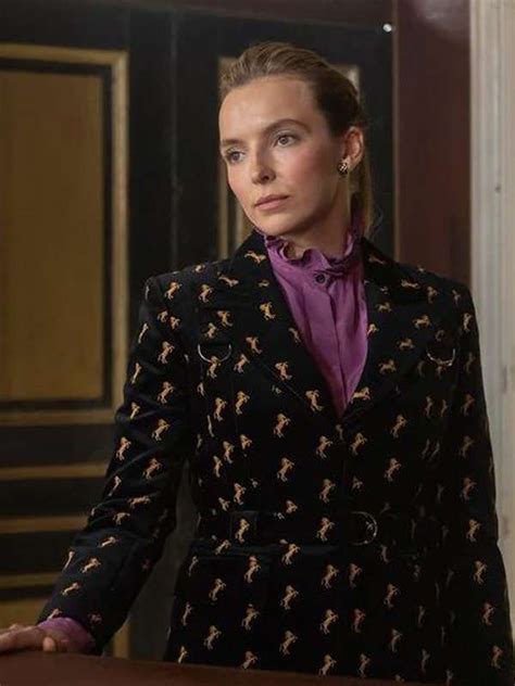 Jodie Comer Killing Eve Velvet Blazer New American Jackets