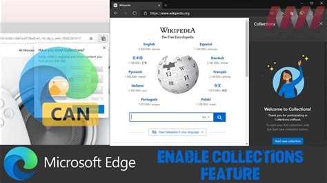 How To Enable Collections Feature In Microsoft Edge Canary Target