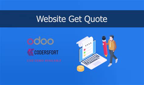 Odoo Website Get Quote CodersFort 100 Best Odoo Module