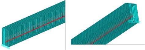 Ansys Mesh Load And Boundary Condition Applied At Both Ends Download Scientific Diagram