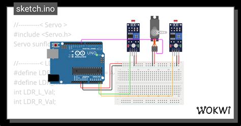 Miniproject Sunflower Wokwi Esp32 Stm32 Arduino Simulator