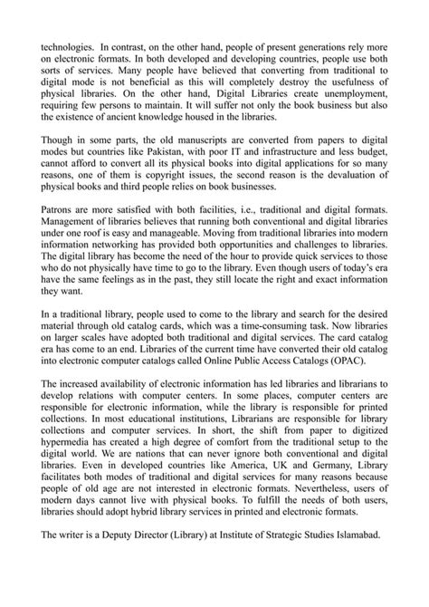 Traditional Vs Digital Librariespdf