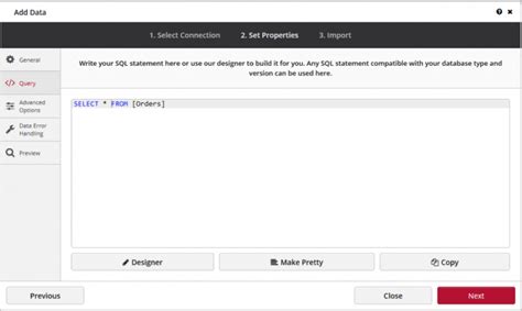 how to create sql dashboards with custom queries clicdata