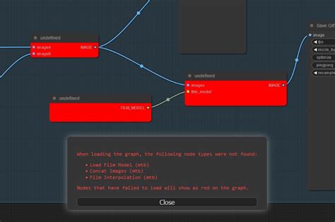 Node Types Not Found When Opening An Example Json Film Interpolation