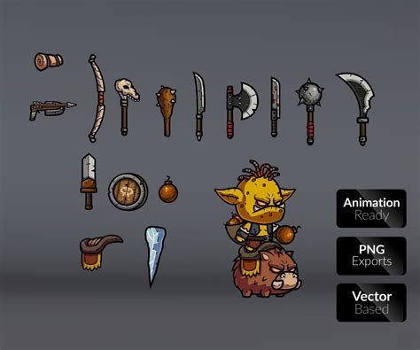 Barbarian Tiny Style D Character Sprites Artofit