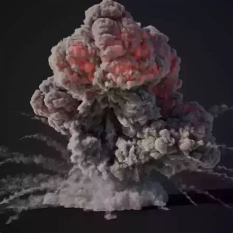 Animated Explosion 10 Vol2 3d Model Animated Cgtrader