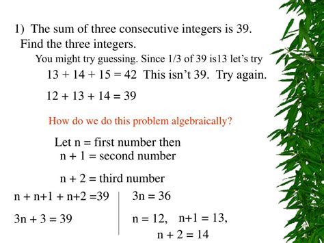 Ppt Applied Word Problems By Powerpoint Presentation Free Download Id550974