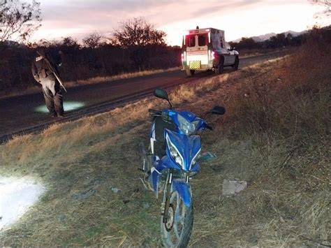 Muere Motociclista Al Chocar Contra Un Burro