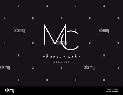 Initials Alphabet Letters Mc Monogram Logo Stock Vector Image And Art Alamy