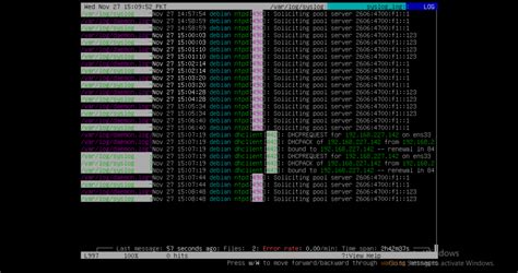 How To Watch Or Monitor Log Files In Debian 10 Vitux