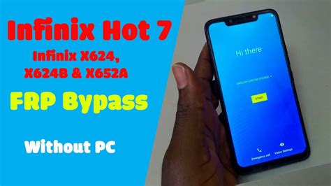 Infinix Hot Frp Bypass How To Unlock Infinix X X B X A Google Account Verification
