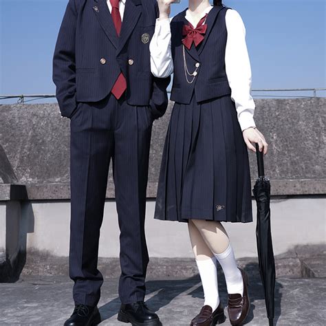 樱花家族原创jk制服套装【塞勒涅学园】jk背心裙西服dk男女情人节虎窝淘