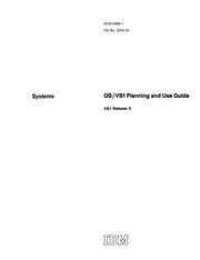 Ibm OS VS GC OS VS Planning And Use Guide Jan Free Download Borrow
