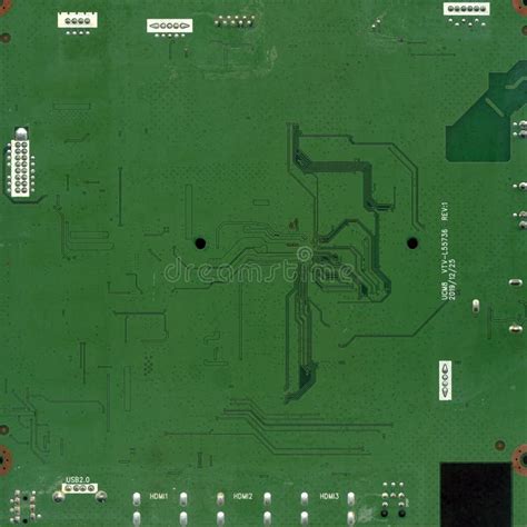 Motherboard Chip Tech Service Circuit Board With Electrons