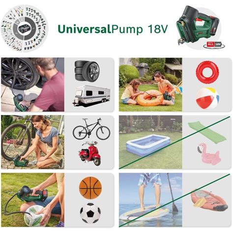 Bosch Universal Pump Compressor Bateria 18v