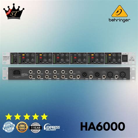 Jual Behringer Ha6000 Ha 6000 Headphone Amplifier Splitter Distributor